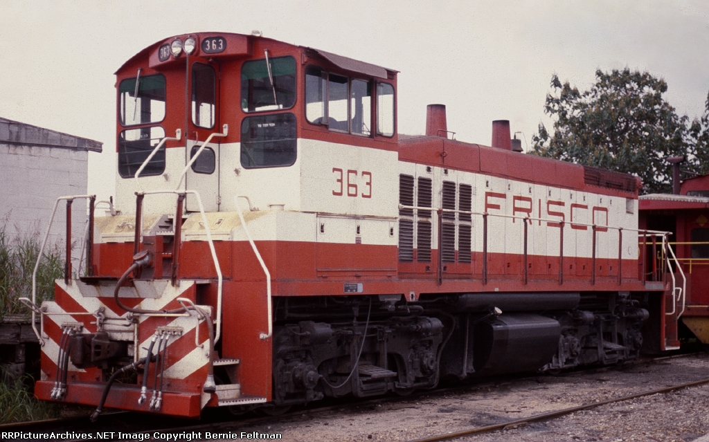 Frisco MP15DC #363, power for the Winfield Road-Switcher,